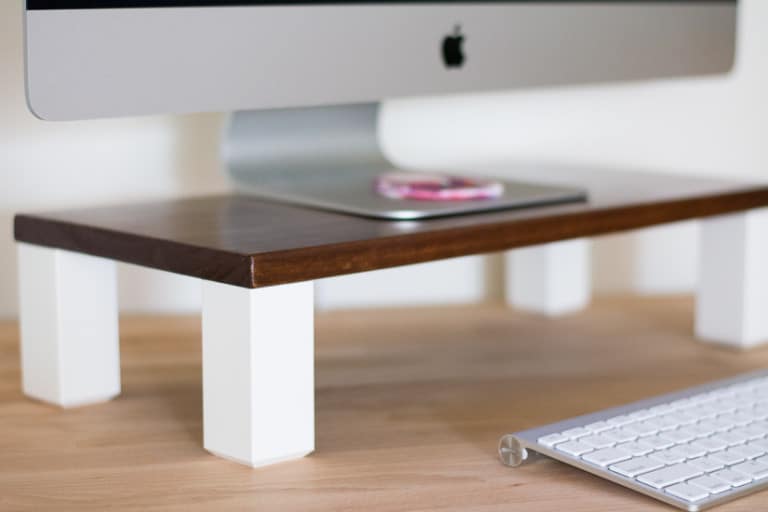DIY Monitor Stand: Make a Simple and Functional Monitor Riser!