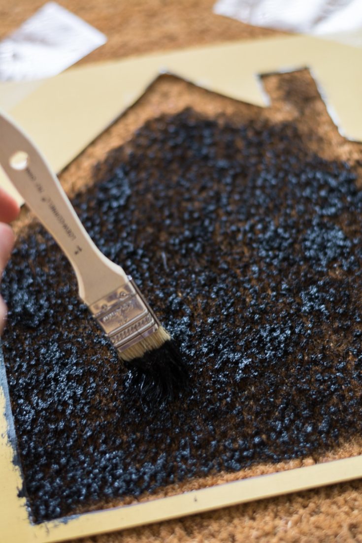 How to Paint a Doormat to Get Gorgeous Results in an Hour!