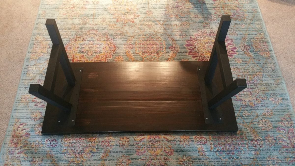 How to make your own butcher block coffee table!