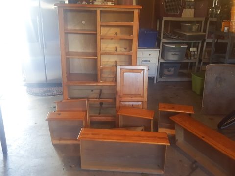 Fresh & easy updated room with Sherwin-Williams Basalt Powder