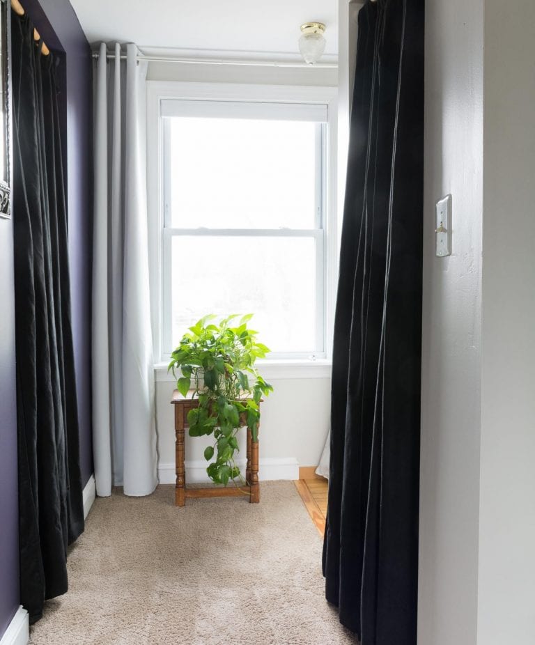 Fresh and Easy Updated Room with Sherwin-Williams Basalt Powder