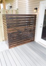 How to hide an HVAC unit with a DIY air conditioner screen!