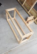 How to Make a DIY Patio Coffee Table With 2x2 and Pavers!