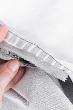 How to sew a pillow cover with a zipper