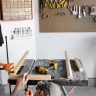 How to build an adorable DIY kids workbench!