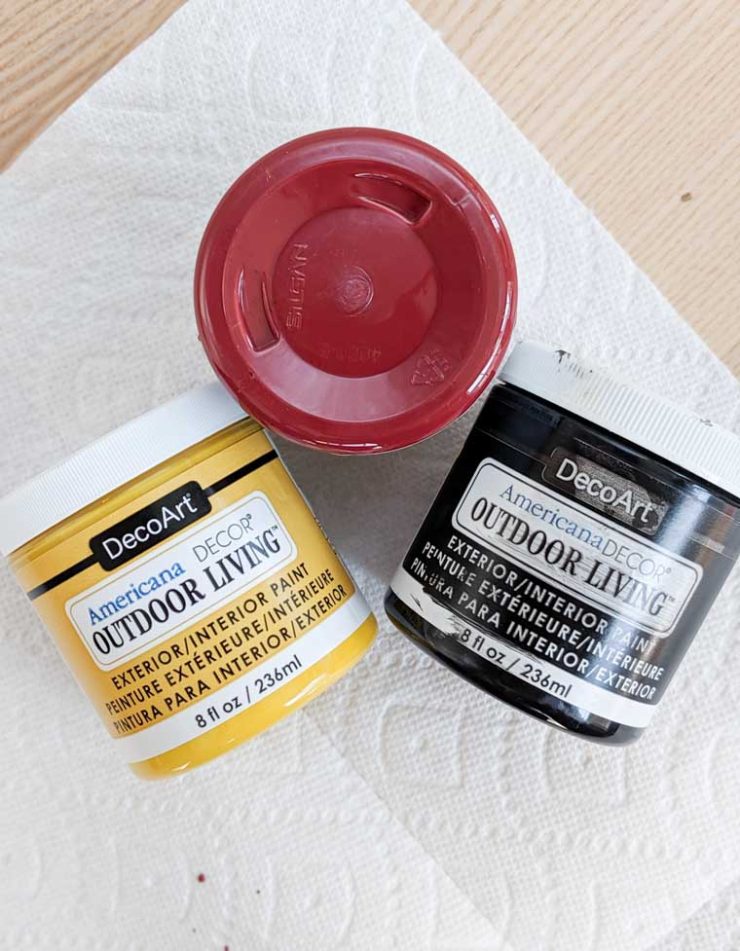 How to Paint Flower Pots for Outdoors: Easy Fall Front Porch Decorating