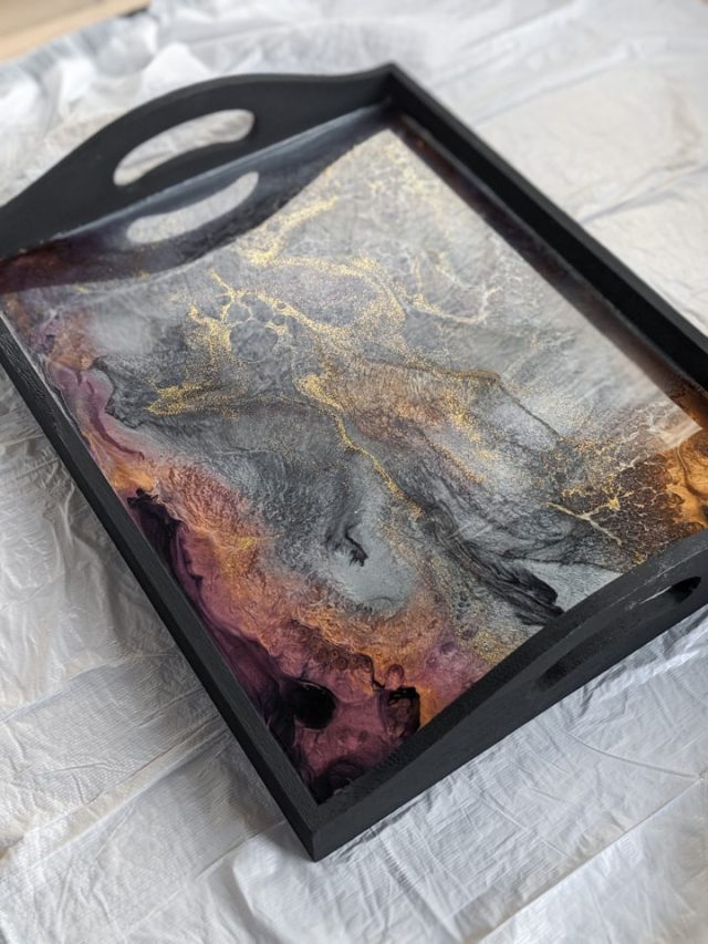 DIY Resin and Wood Serving Tray: Make a Resin-Embellished Tray