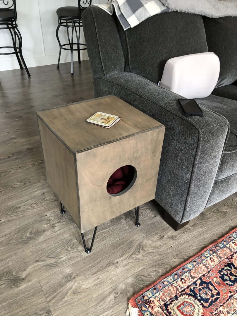 How to Build a Stunning Cat House Side Table for Your Kitties