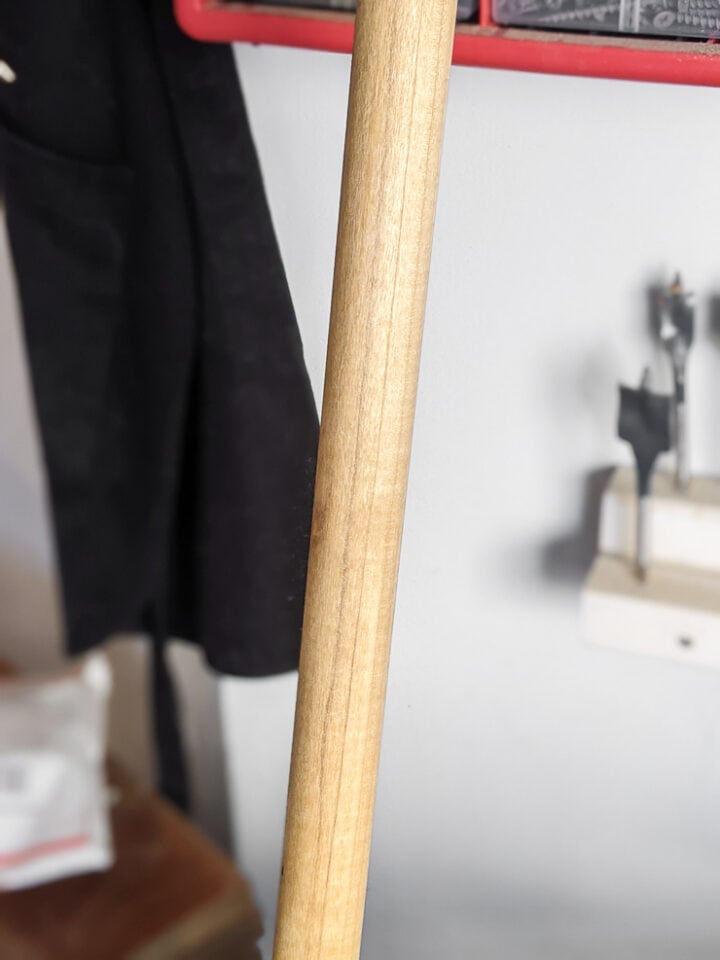 How to set up a DIY hanging plant rod to hang lots of plants