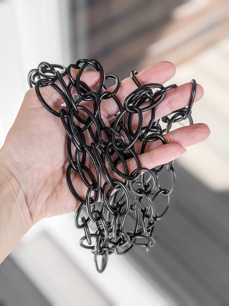 How to set up a DIY hanging plant rod to hang lots of plants