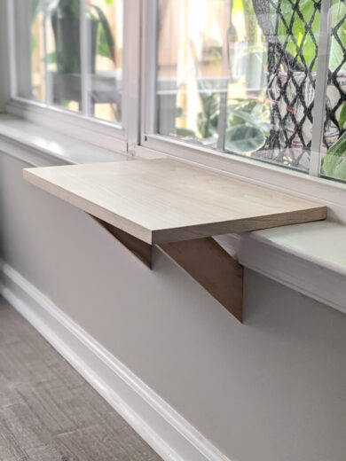 How to make a simple DIY cat window perch!