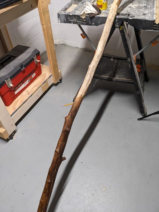 See how I made a gorgeous DIY tree branch plant hanger!