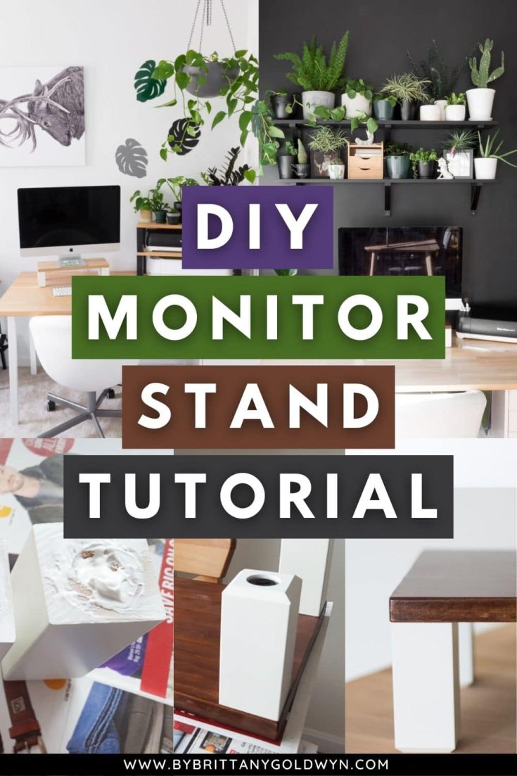 DIY Monitor Stand: Make a Simple and Functional Monitor Riser!