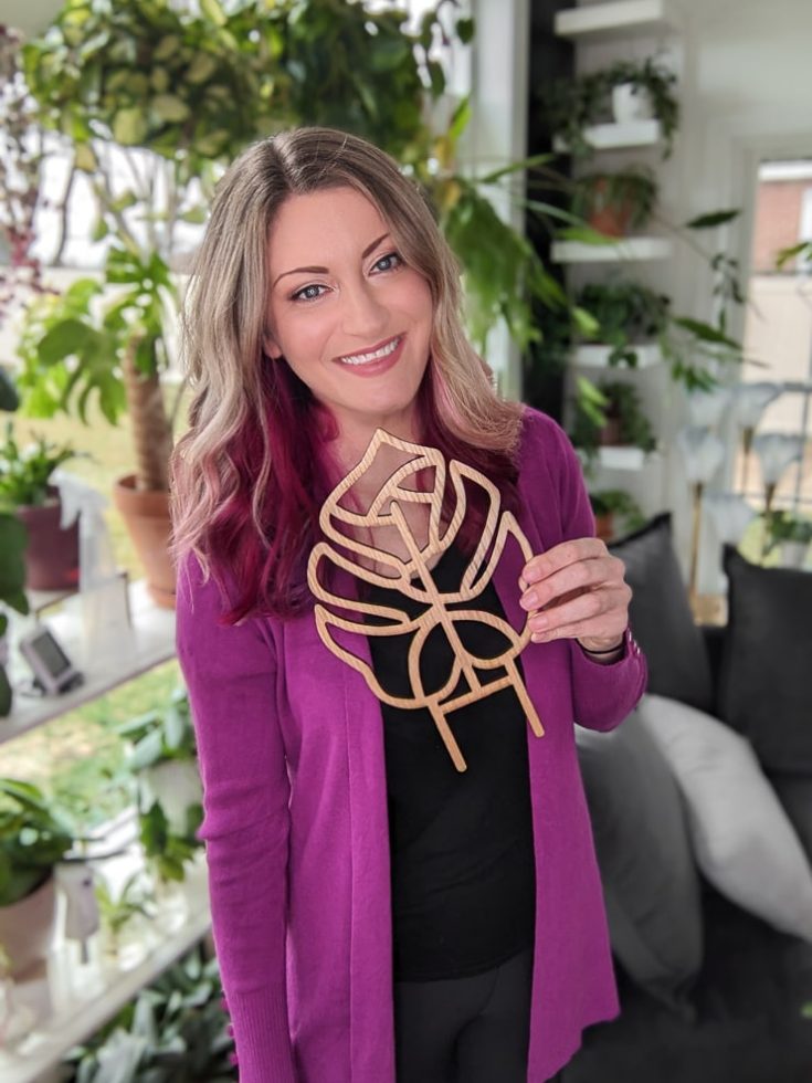 16 free houseplant trellis SVG files for laser cutter machines!