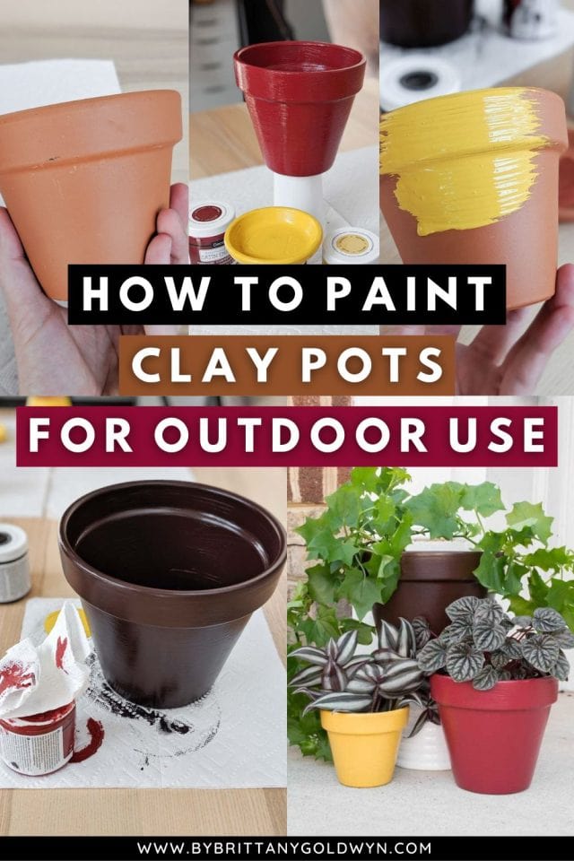 How to Paint Flower Pots for Outdoors: Easy Fall Front Porch Decorating