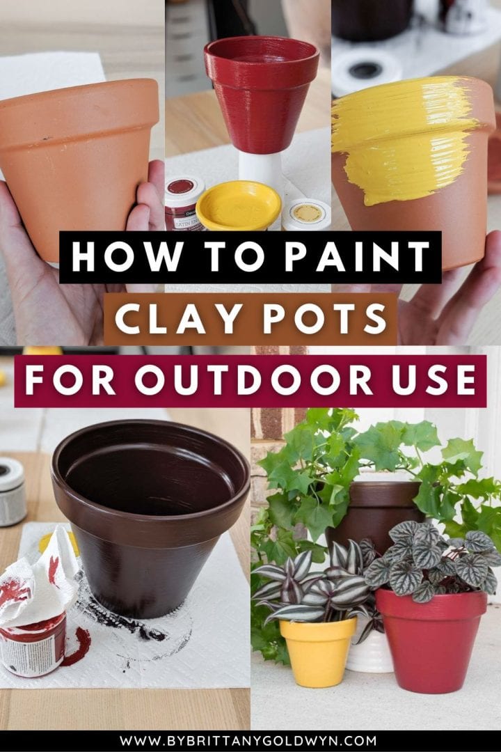 How to Paint Flower Pots for Outdoors: Easy Fall Front Porch Decorating