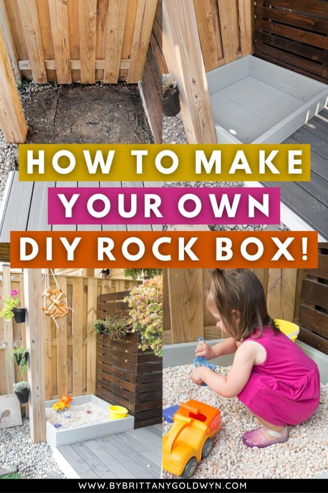 How to build a rock box for hours of entertainment for kids!