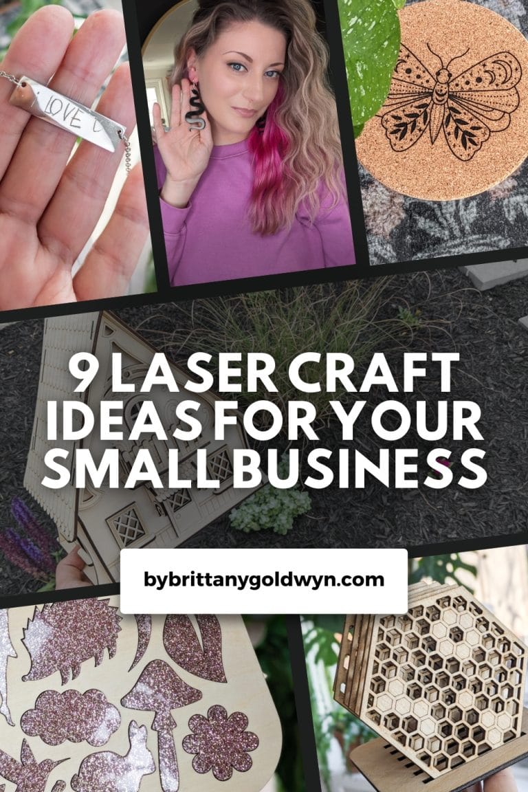 9 laser craft ideas to diversify your small business offerings!