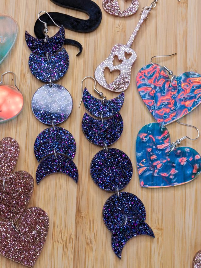 All about making acrylic earrings with the xTool P2