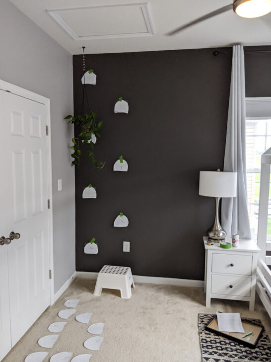 Learn how to make your own wall decals using a Cricut machine!