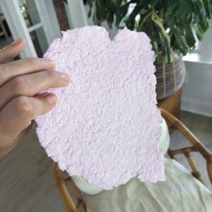 How to make seed paper that's plantable & biodegradable!