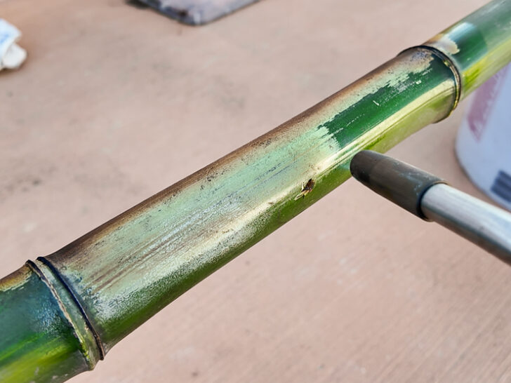 Let's cut down and heat cure some bamboo!