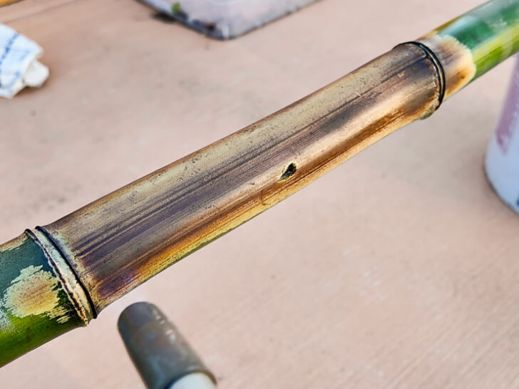 Let's cut down and heat cure some bamboo!