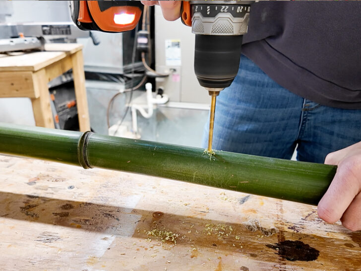 Let's cut down and heat cure some bamboo!